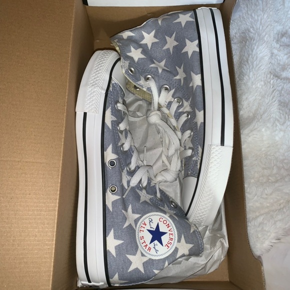 Converse | Shoes | Rare Star Pattern High Top Converse | Poshmark